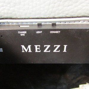 Mezzi | Bags | Mezzi Baby Blue Suede And Pebble Leather Clutch | Poshmark